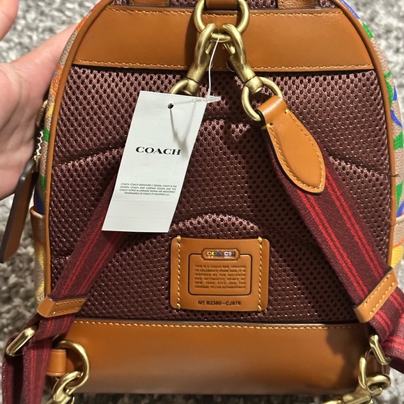 Coach | Bags | Brand New Coach Rainbow Mini Backpack | Poshmark